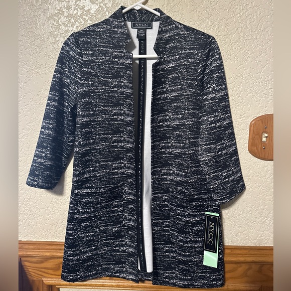 NYCC | Jackets & Coats | Nycc Long Blazer Cardigan Pm Petite Nwt | Poshmark